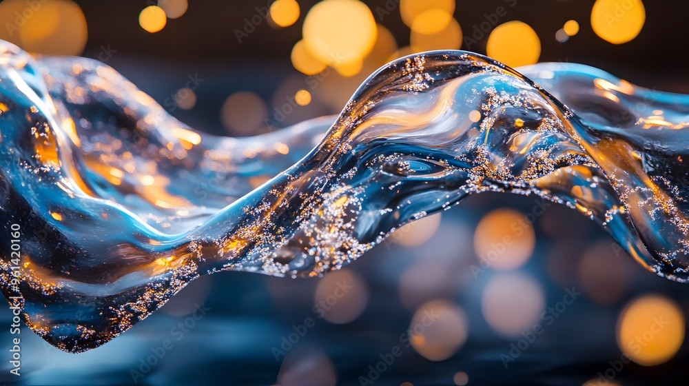 A digital holographic visualization showcasing the intricate principles ...