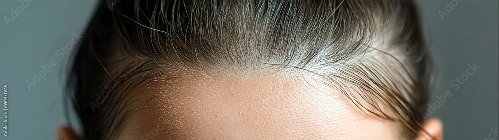 Revealing Alopecia Areata - Portrait of Person with Visible Hair Loss ...