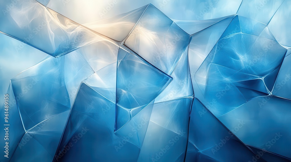 abstract corporate backdrop with intersecting translucent planes cool ...