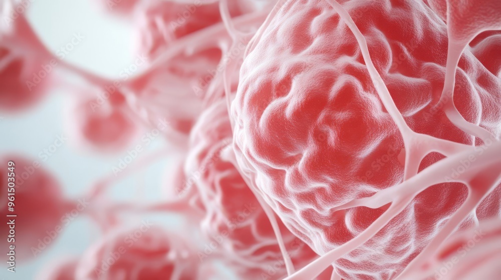 Muscle cell culture, in vitro growth of muscle cells, laboratory ...