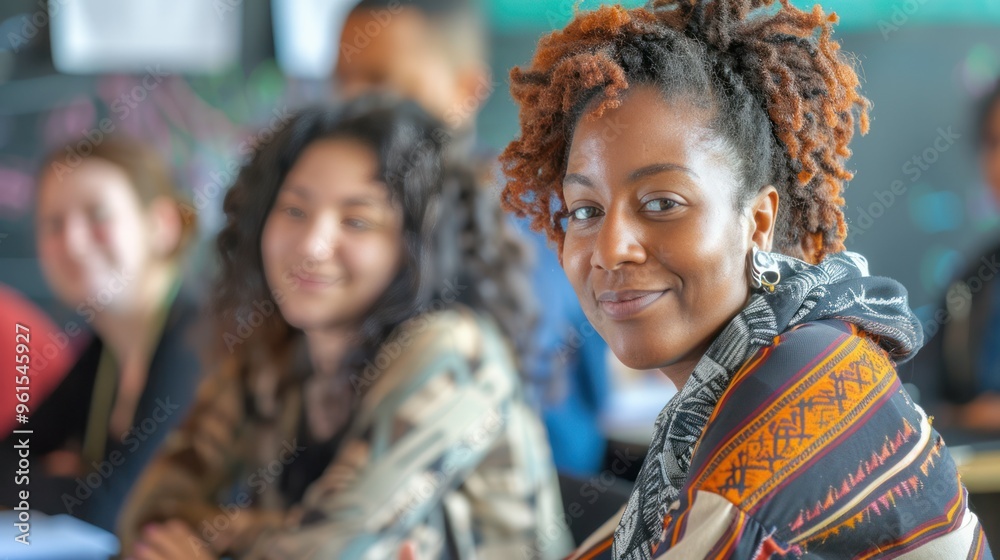 Intercultural dialogue in a college classroom, with students from ...