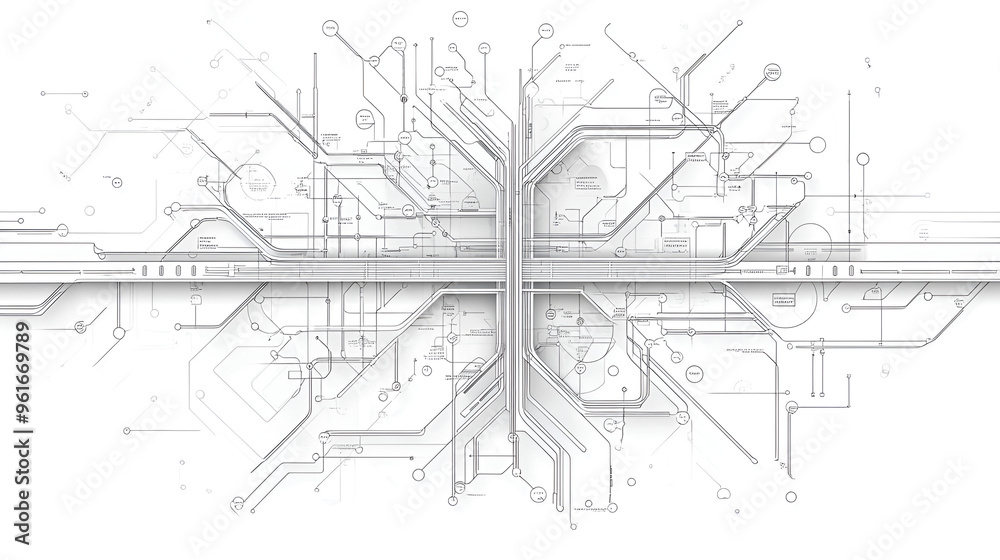 map subway road underground railway network plan transport ...
