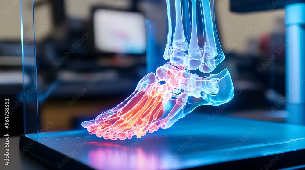 Holographic visualization of an innovative prosthetic foot with real ...