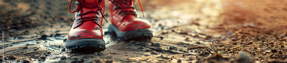 Daddys Boots Babys Sneakers On Wood HD Background Wallpaper Desktop ...