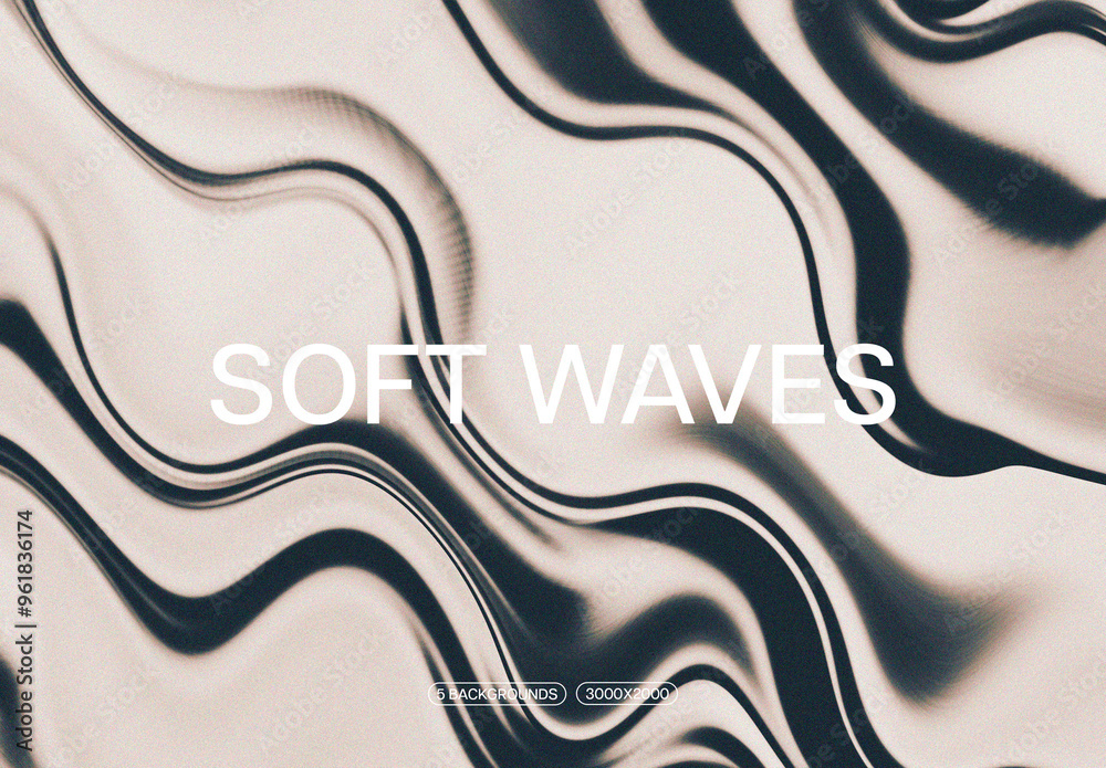 Soft Liquid Waves Background Textures Stock Template | Adobe Stock