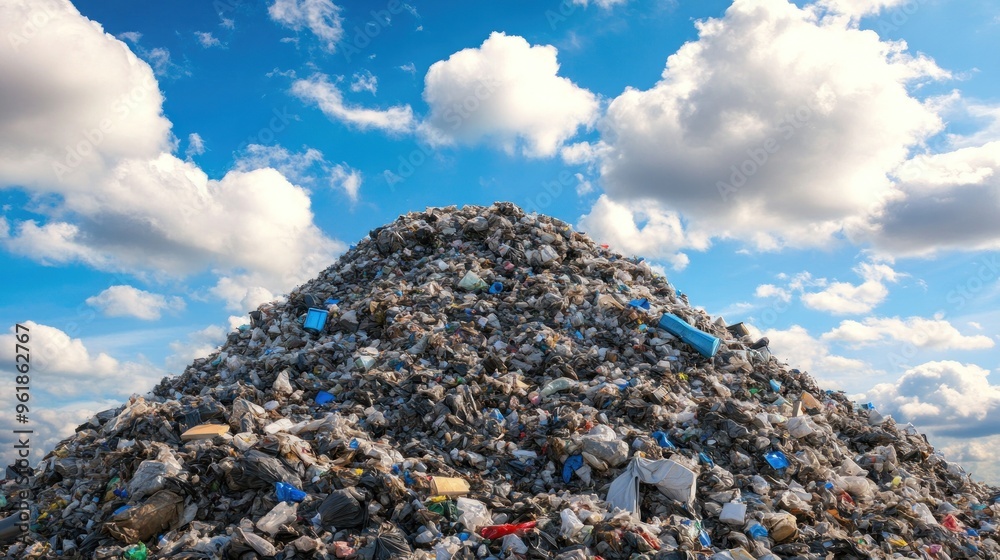 Piles of plastic waste are piling up and causing environmental ...