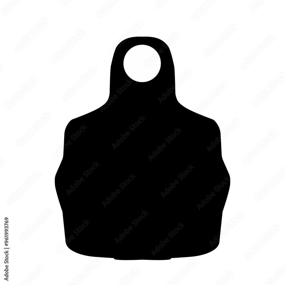 Cow Tag icon Ear tag sign beefs symbol or logo flat sign, Black ...