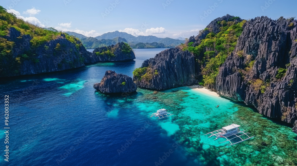 Coron, El Nido, and Palawan in the Philippines are known for their ...