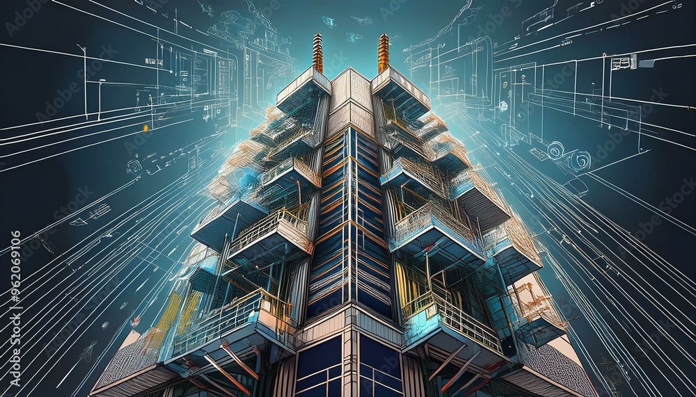 MEP Systems Design a blueprint for the MEP systems of the skyscraper ...