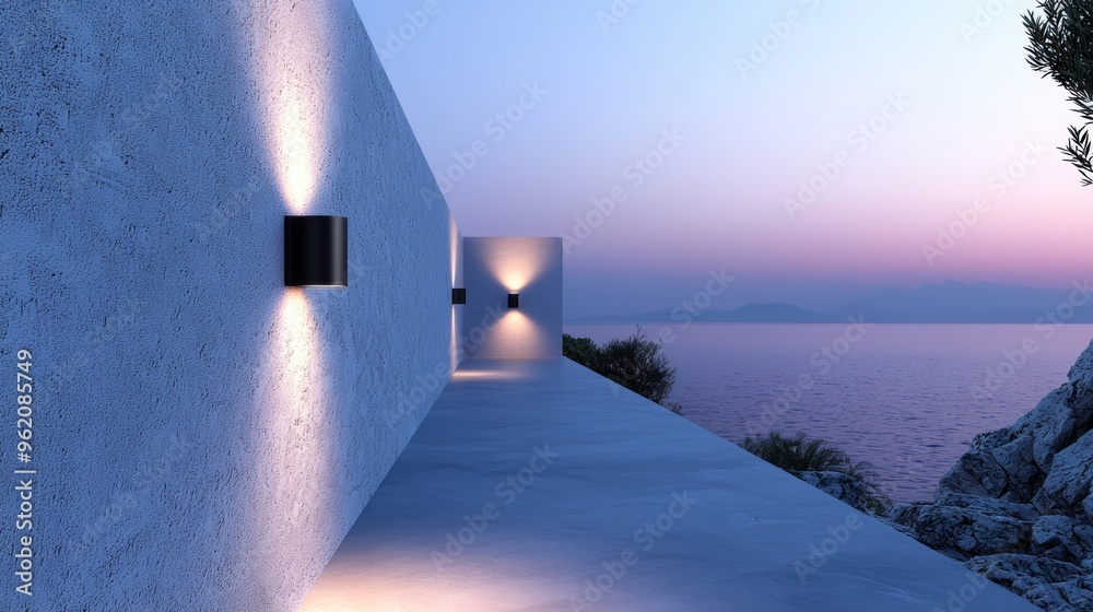 Lighting Pathways with Wall-Mounted Lights, Examine how wall-mounted ...