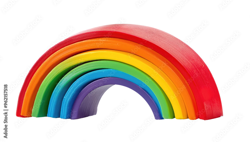 Rainbow with Shallow Depth of Field, Stunning Natural Phenomenon ...