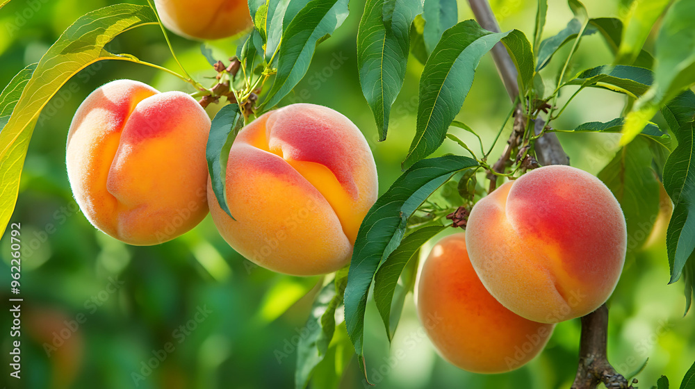 Prunus persica Saturn Peach a professional farm Saturn peaches growing ...