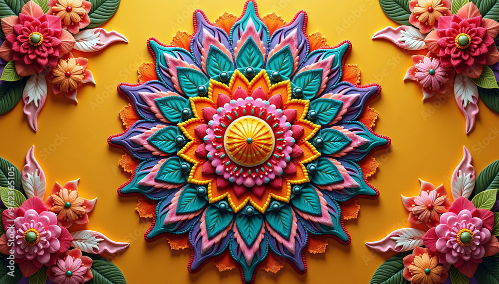 Pookalam Art Patterns Featuring Thiruvonam Timings and Kerala’s ...