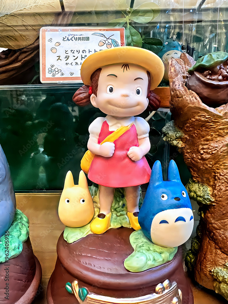 Closeup Statue of May Kusakabe from My Neighbor Totoro character for ...