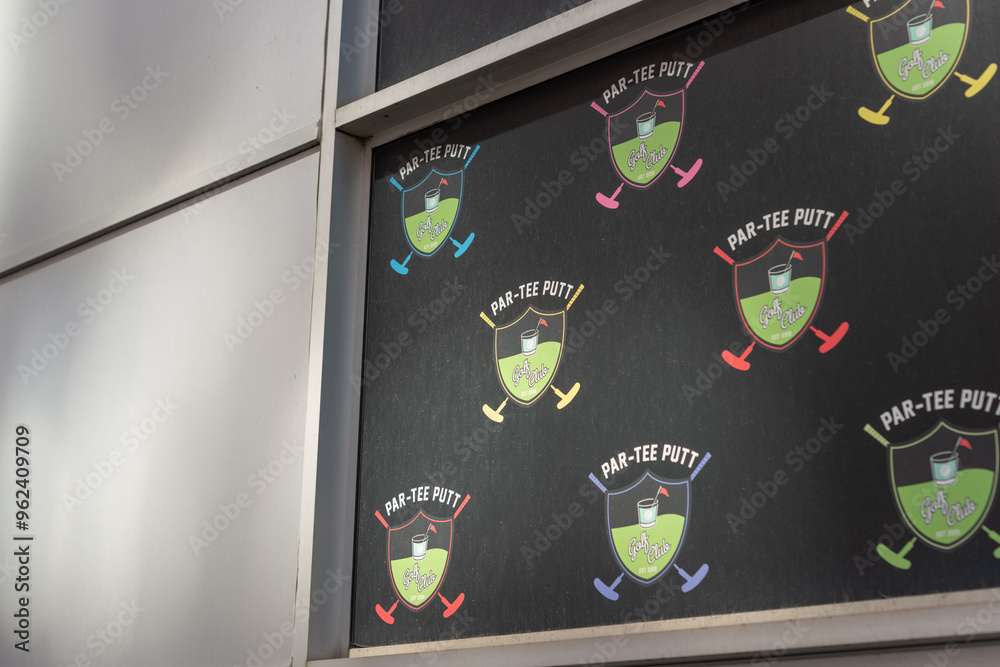 sign outside Par-Tee Putt, a bar, located at 26 Duncan Street in ...
