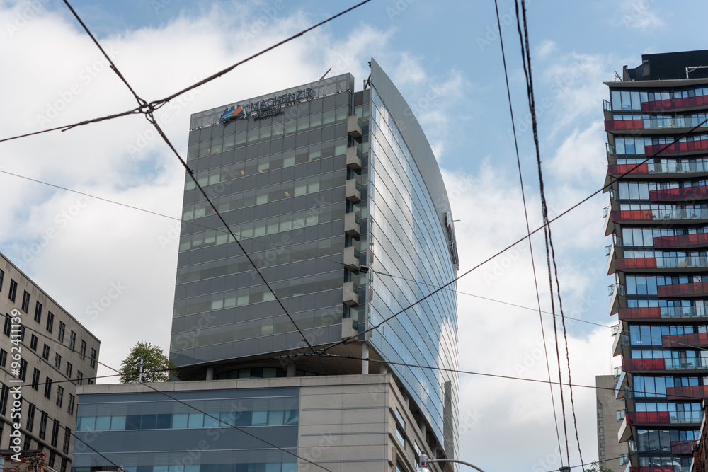 recent building and sign on top of Mackenzie Investments located at ...