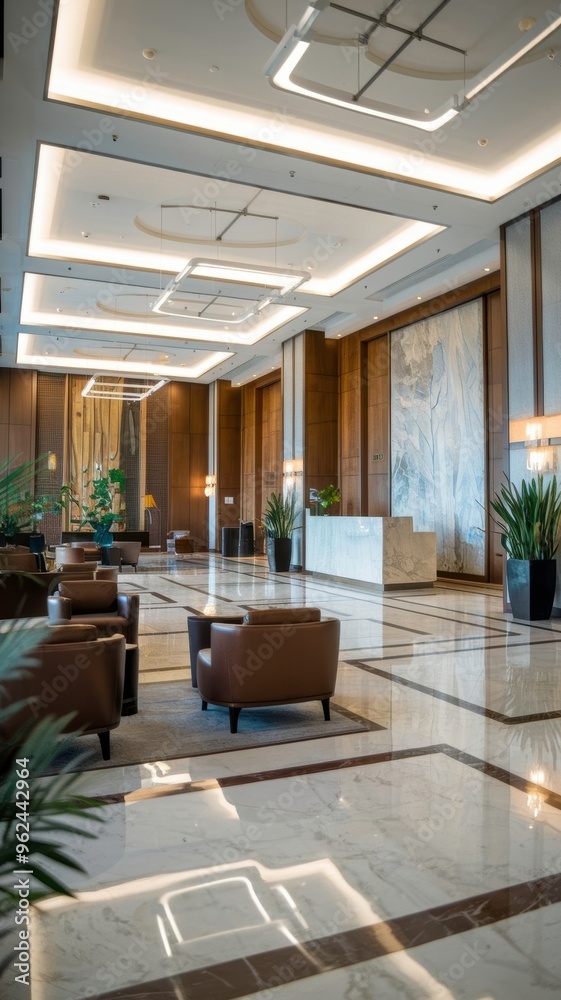 ภาพประกอบสต็อก Explore the Elegant Interior of a Luxurious Private ...