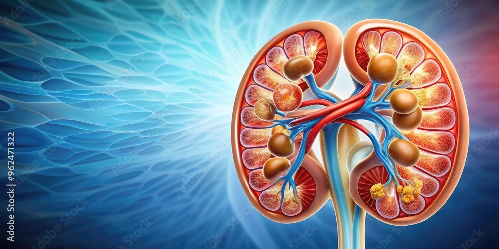 Medical of kidney stones in kidney and ureter, kidney stones, medical ...