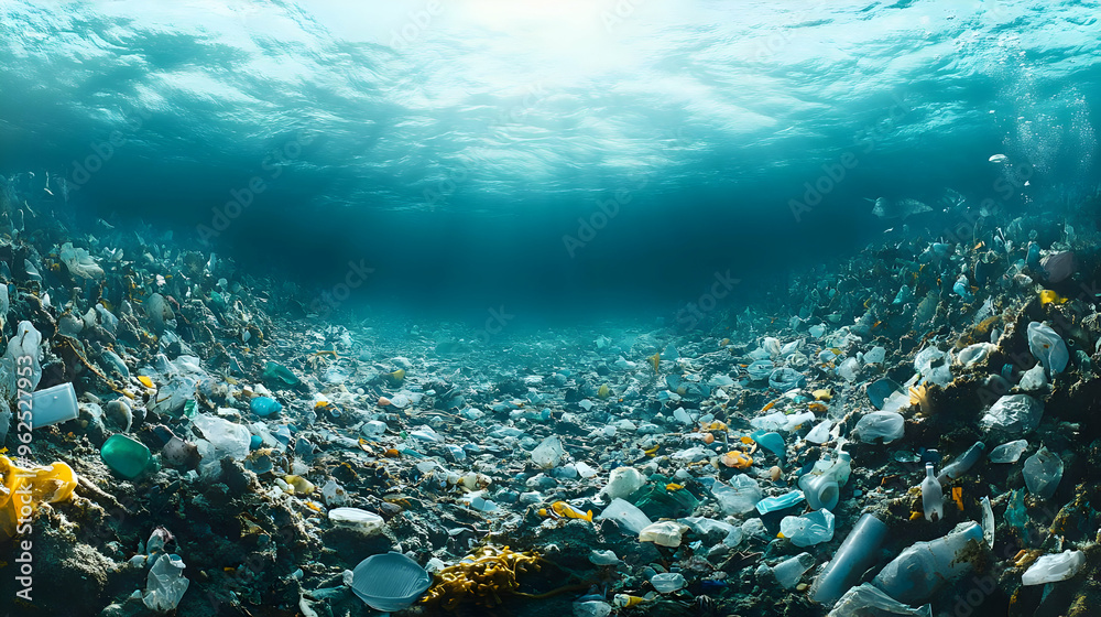 Ocean Floor Covered in Plastic Pollution - A Drowned World of Waste ...