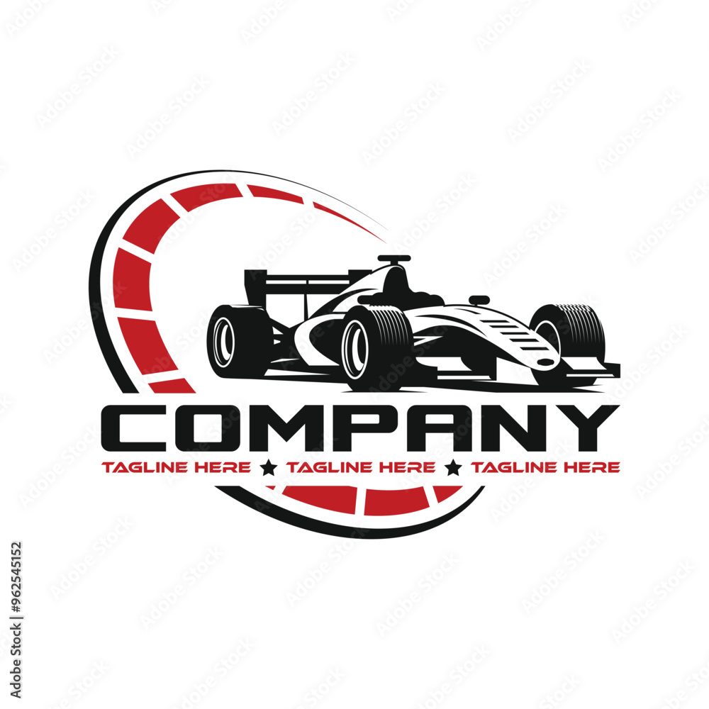 F1 racing car icon logo transport jet sport racing car symbol concept ...