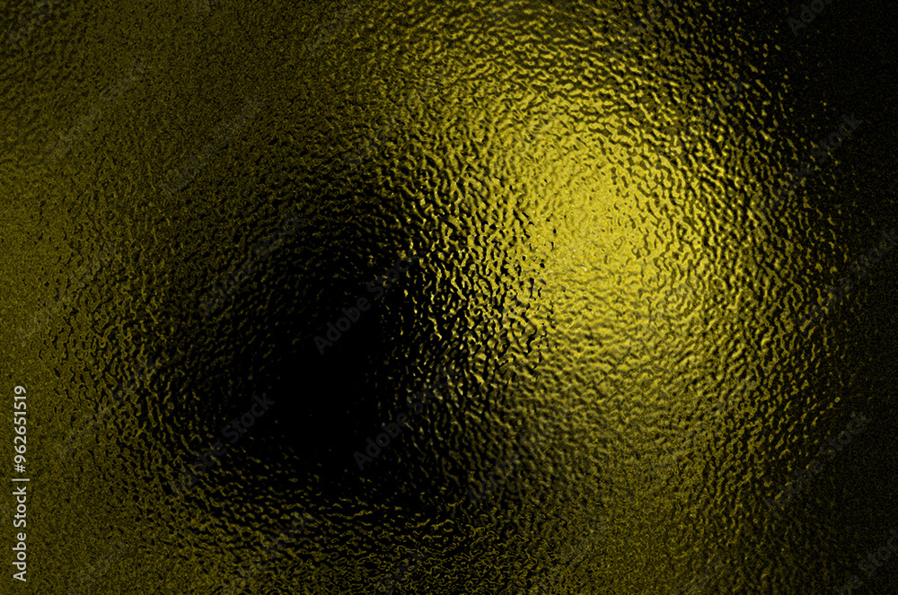 Dark Gold foil leaf, frosted glass texture background, raster version ...