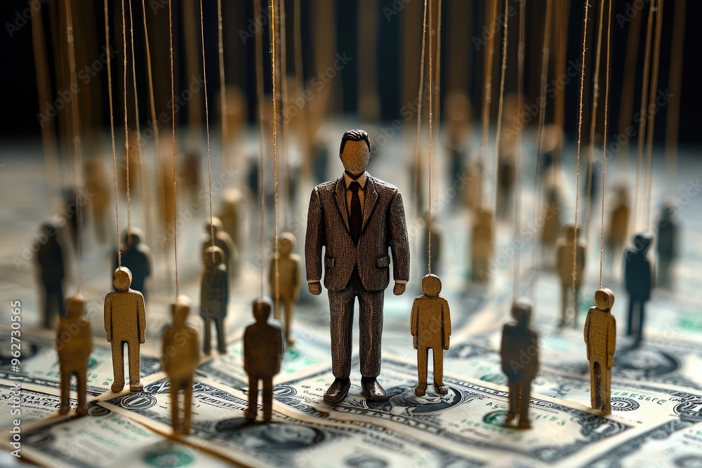 Governance puppet master: depictions of powerful entities controlling ...