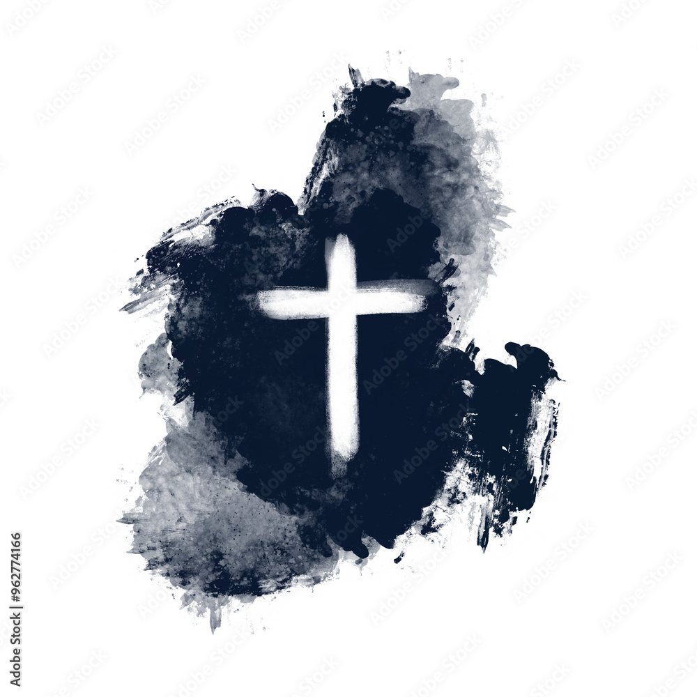 cross drawings for background religious concept illustration Can be ...