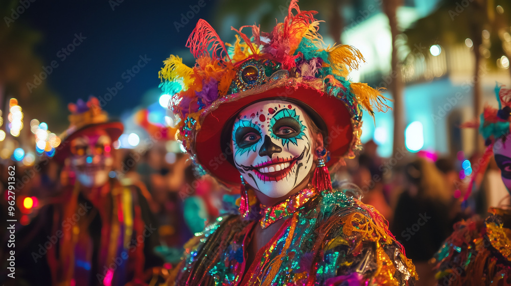 Fantasy Fest in the United States, a huge parade with fantastic ...