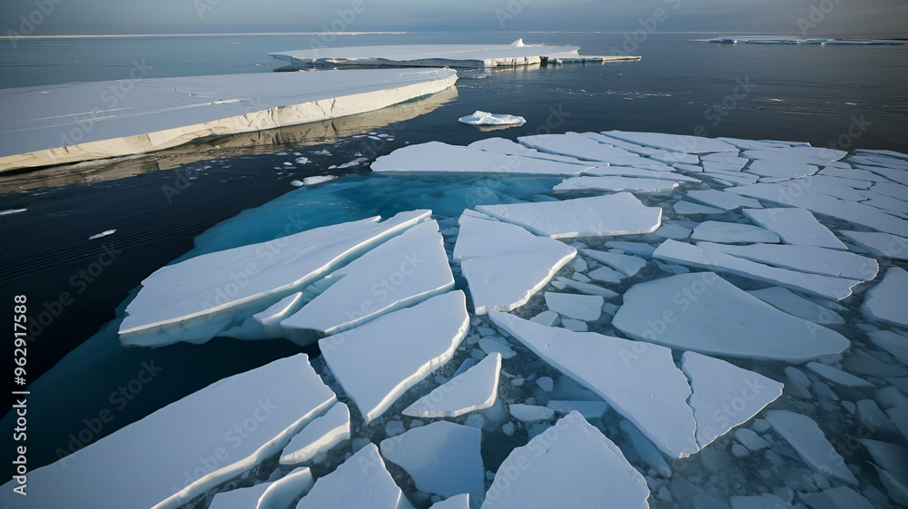 Melting Polar Ice Caps and Rising Sea Levels A Chilling Depiction of ...