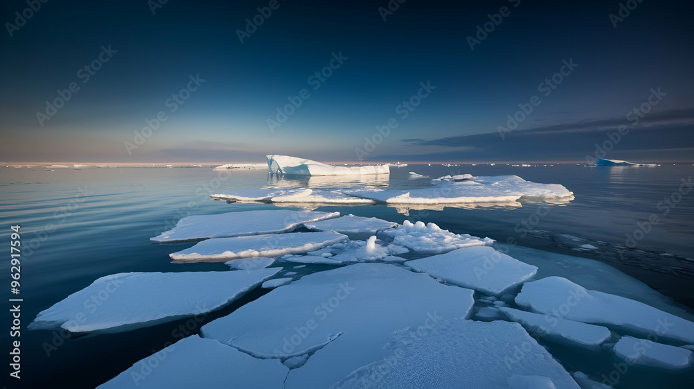 Melting Polar Ice Caps and Rising Sea Levels A Chilling Depiction of ...