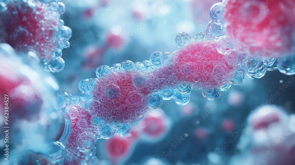 Glucose being transported into cells facilitated diffusion 3D ...
