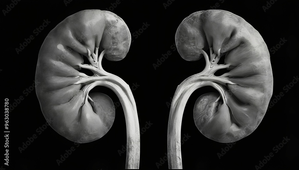 Human kidneys image, internal organ, renal urinary filtration, system ...
