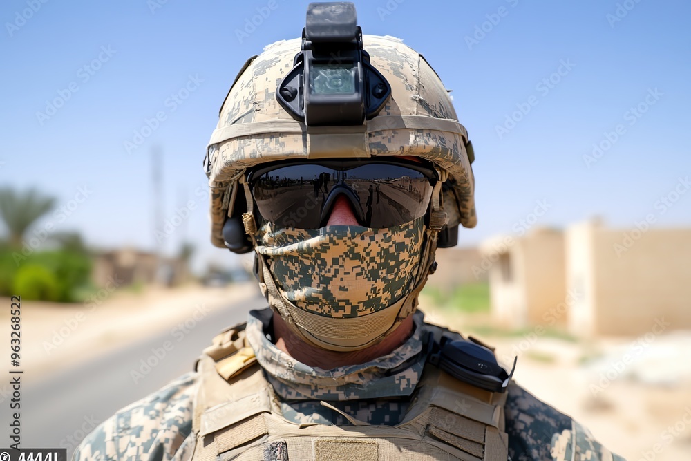 Regiment, counter-insurgency, combating irregular forces engages in ...