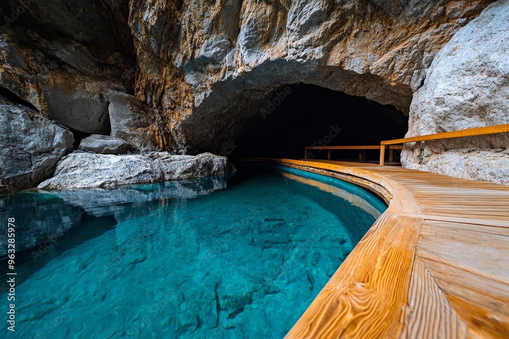 Adventurous caving, exploring the depths, spelunking adventures takes ...