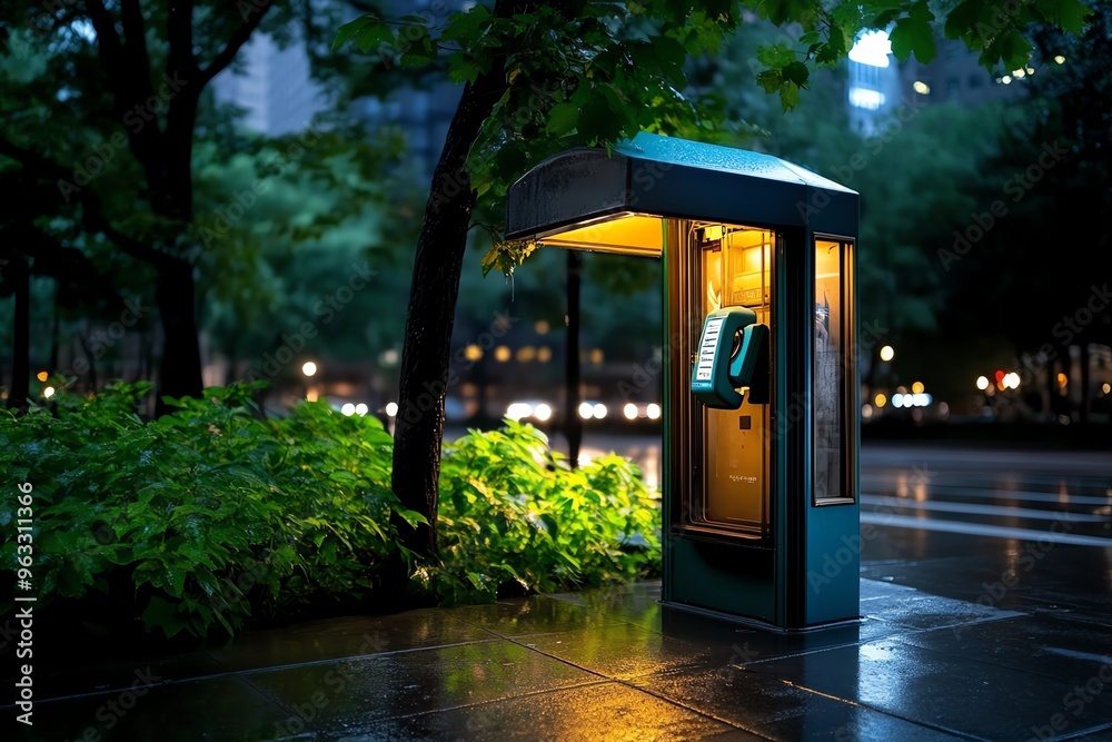 Last phone booth, romantic rendezvous, secret meeting spot was a place ...