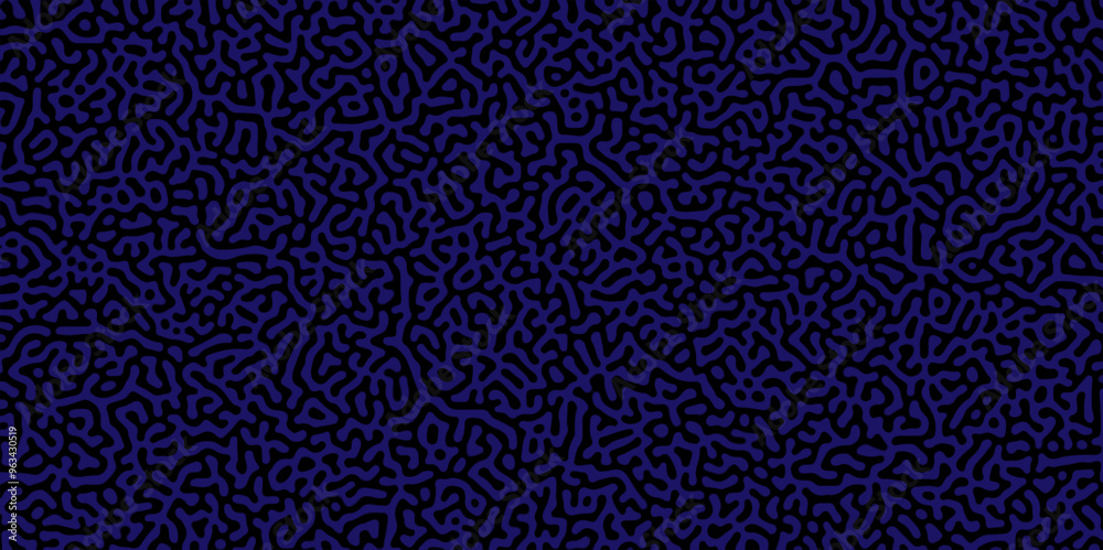 Turing reaction diffusion monochrome seamless pattern with chaotic motion. Abstract Turing ...