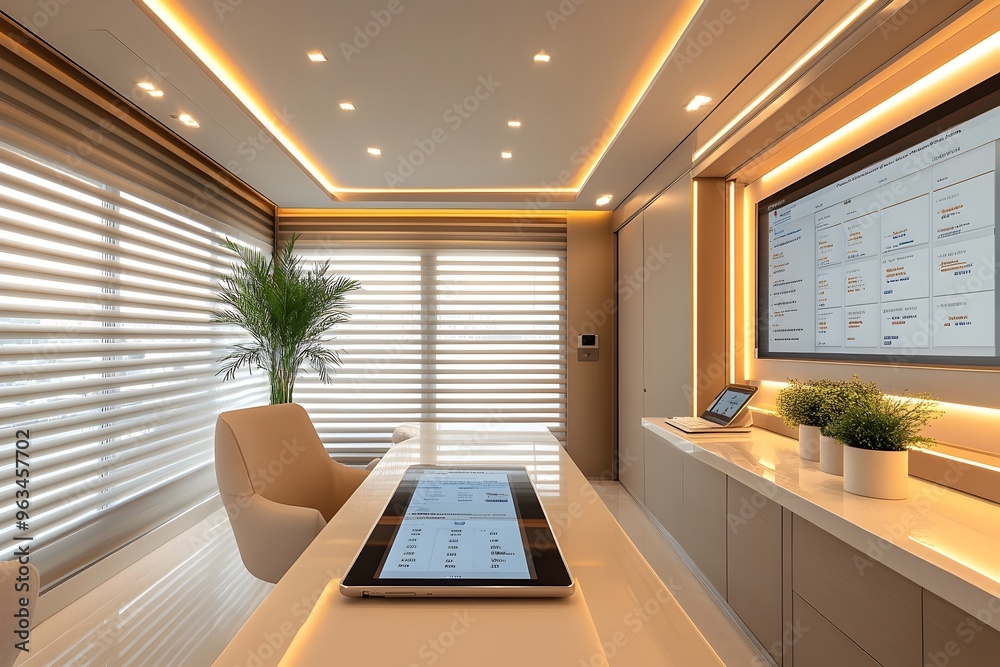 Organized and Efficient Medical Insurance Management Office with Modern ...