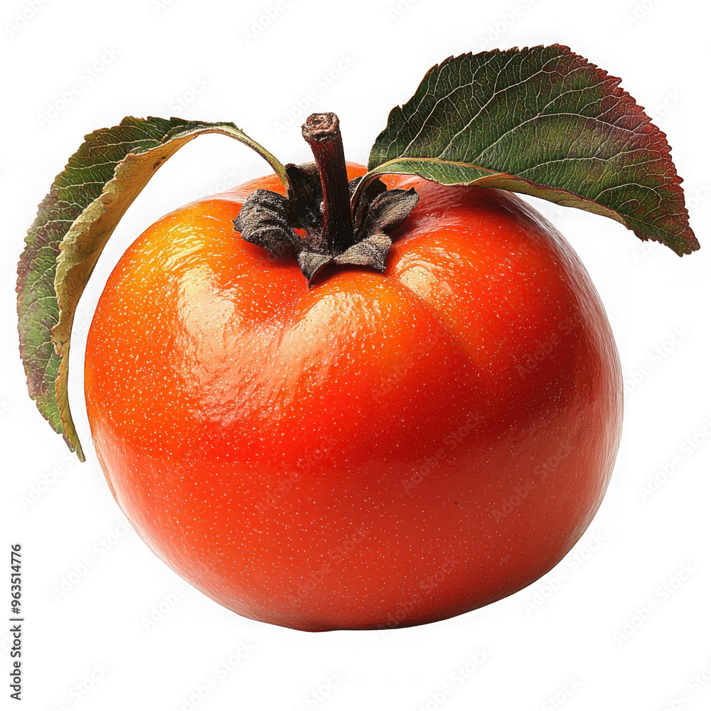 Persimmon isolated on a transparent background png file no background_1 ...
