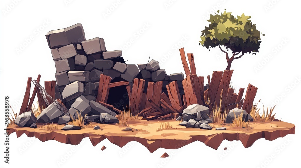 White background leaderboard design for a survival game, featuring a ...