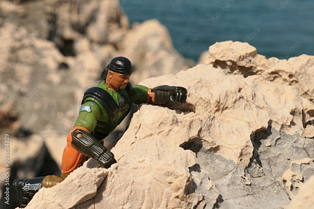 GI JOE action figure of heavy infantryman Heavy Duty, version 2004 by ...