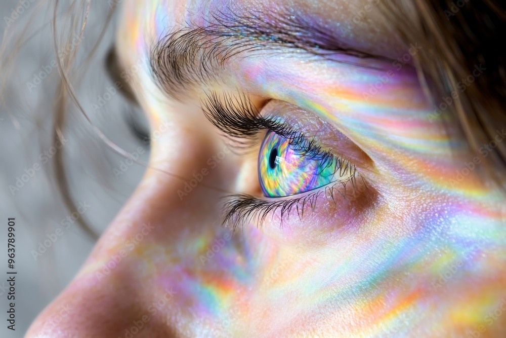 Choroid neural impulse and glial cells prismatic light distortions ...