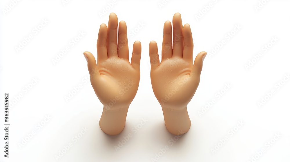 looping animation of clapping cartoon character hands animate3d ...