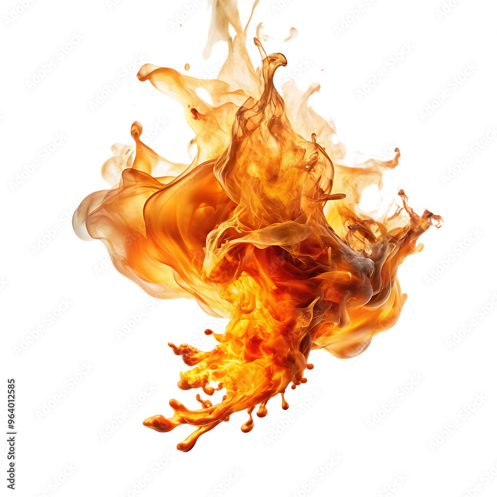Fiery Flames on Transparent PNG, High-Quality Fire Flame PNG, Realistic ...