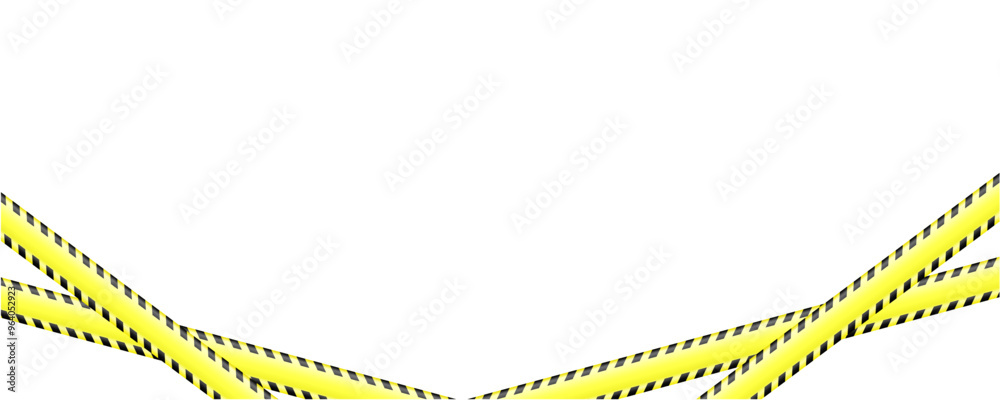 security yellow black danger police line, Safety danger signs. Warn ...