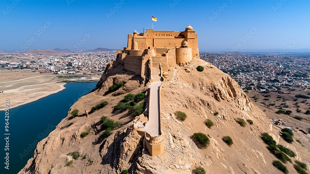 Explore the Amber Fort in Jaipur, India, a grand hilltop fortress known ...