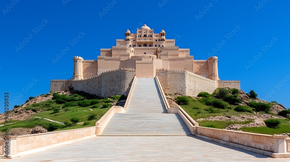 Explore the Amber Fort in Jaipur, India, a grand hilltop fortress known ...
