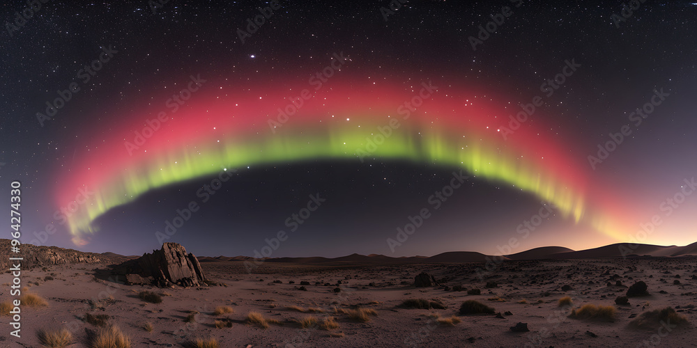 Aurora Australis (Southern Lights) Illuminating the Night Sky ...