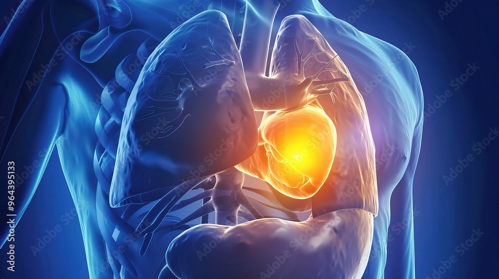 A clear visualization of a gallstone within the body. The gallstone is ...