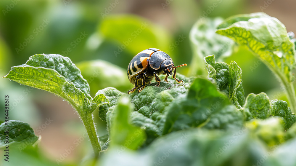 Colorado potato beetles are a big problem for potato farmers. These ...