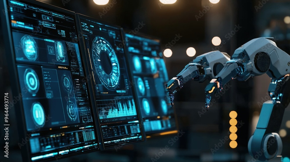 XAI Smart industry robot arms for digital factory production technology ...
